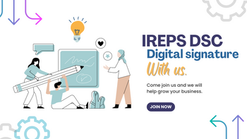 How to Register DSC in IREPS – signyourdoc