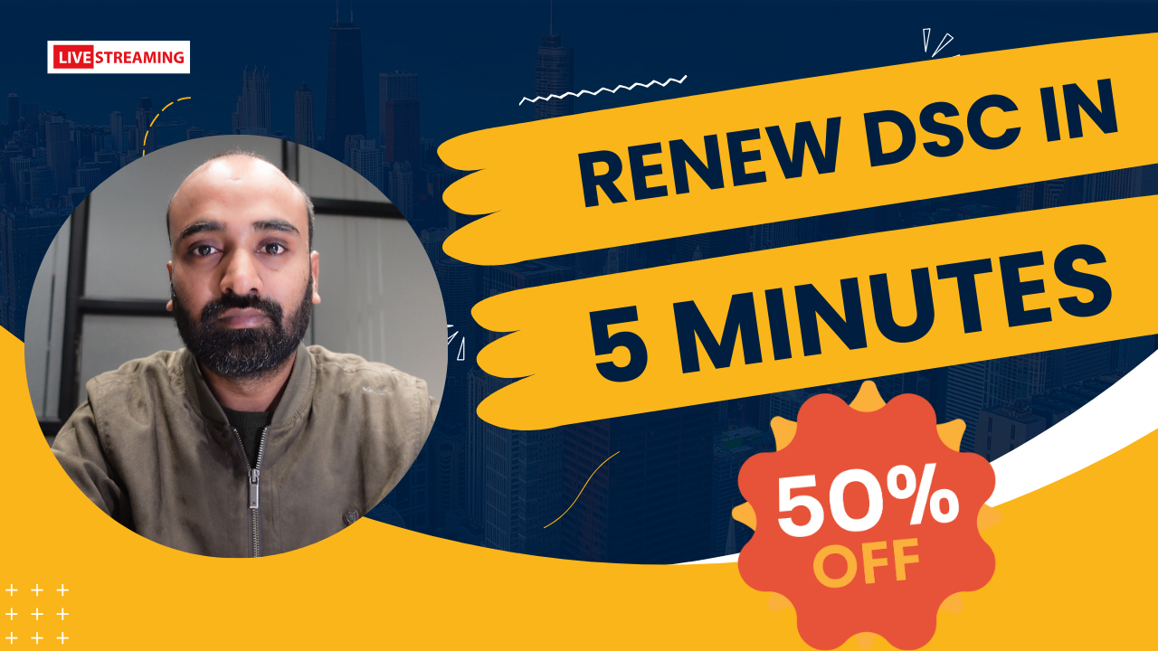 Quick DSC Renewal - digital signature renewal process – signyourdoc Quick DSC Renewal - digital signature renewal process – signyourdoc
